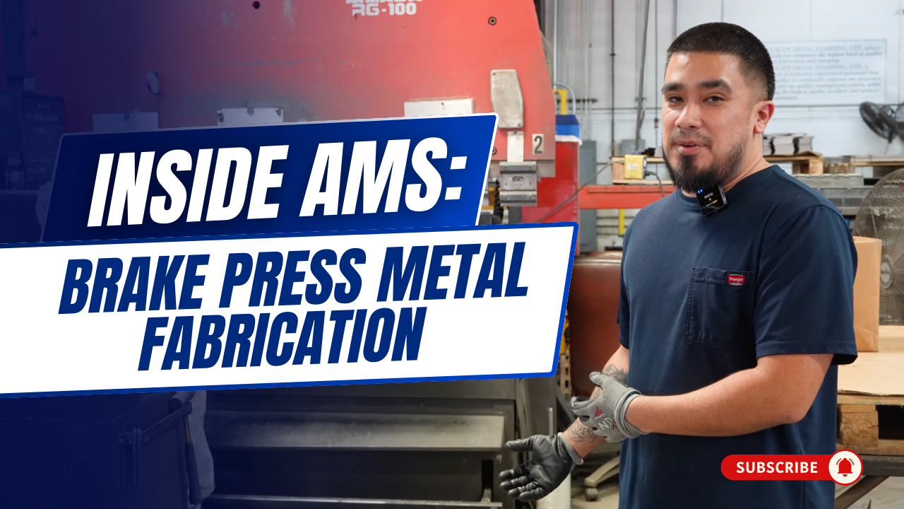 Inside AMS: Precision Press Brake Forming Services